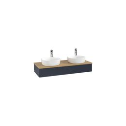 Villeroy & Boch V&B Waschtischunterschrank ohne Frontstruktur Antao 120x19x50cm, HL, WBP hon. Oa, md b m Lac ; Villeroy & Boch (K13051HG)