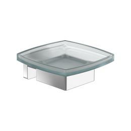 Villeroy & Boch V&B Seifenspender Elements Striking chrom, 120x106x45ml, Glas satiniert ; Villeroy & Boch (TVA15202000061)