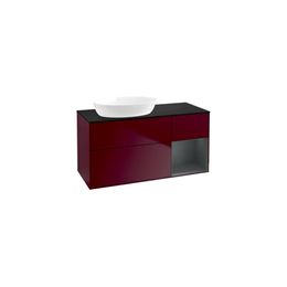 Villeroy & Boch V&B Waschtischunterschrank Wandbeleuchtung Finion 120cm, Pl bla m, Reg md m Lac, Peo m ; Villeroy & Boch (GA52HGHB)