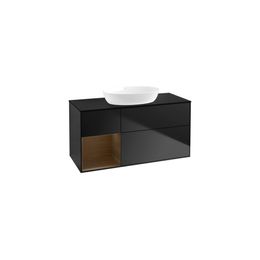 Villeroy & Boch V&B Waschtischunterschrank Finion 120cm, Pl bla m, Reg wal ven, bla m Lac ; Villeroy & Boch (FA62GNPD)