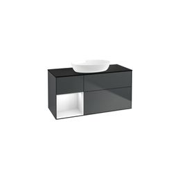 Villeroy & Boch V&B Waschtischunterschrank Finion 120cm, Pl b m, Rg g w Lac, md bl. m Lac ; Villeroy & Boch (FA62GFHG)