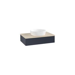 Villeroy & Boch V&B Waschtischunterschrank ohne Frontstruktur Antao 80x19x50cm, WBP botti., md bl. m Lac ; Villeroy & Boch (K08013HG)