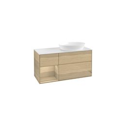 Villeroy & Boch V&B Waschtischunterschrank Wandbeleuchtung Finion 120cm, Pl wh. m, Reg Oa ven, Oa ven ; Villeroy & Boch (GA41PCPC)