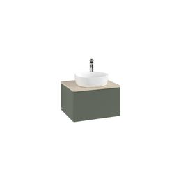 Villeroy & Boch V&B Waschtischunterschrank mit Frontstruktur Antao 60x36x50cm, HL, WBP botti., le g. m Lac ; Villeroy & Boch (K29153HL)