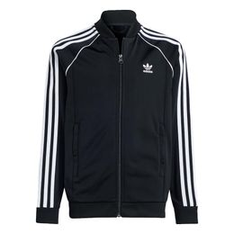 adidas originals Zip-Up Hoodie 'Adicolor' boy Black size 170