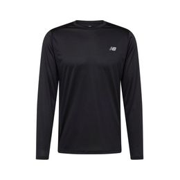 New Balance Sportshirt 'Essentials' Herren Gr&ouml;&szlig;e M silbergrau / schwarz