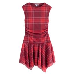 next Kleid Damen Gr&ouml;&szlig;e 36 rot / pastellrot / wei&szlig; Winterkleid
