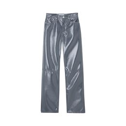 Pull&Bear Pull&Bear Hose Damen Gr&ouml;&szlig;e 34 grau