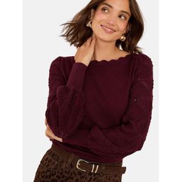 love & roses Pullover Damen Gr&ouml;&szlig;e XXXL beere