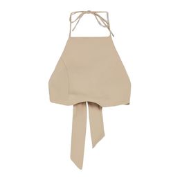 Bershka Top Damen Gr&ouml;&szlig;e XS sand