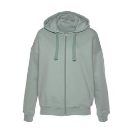 Lascana Zip-Up Hoodie female Green size 32/34