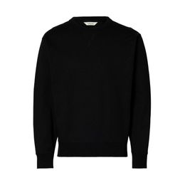Selected Sweatshirt 'SLHLUKE' Herren Gr&ouml;&szlig;e M schwarz