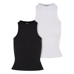 Urban Classics Top Damen Gr&ouml;&szlig;e M schwarz / wei&szlig;