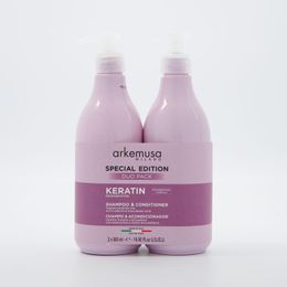 2-teiliges Keratin Set aus Shampoo und Sp&uuml;lung
