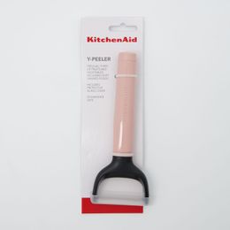 KitchenAid Rosa Y-Sch&auml;ler mit Schutzh&uuml;lle 19x7cm