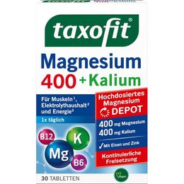 taxofit Magnesium 400 + Kalium Tabletten 30 St