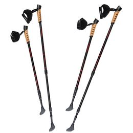 Sportana Nordic Walking St&ouml;cke 2er-Set Rot