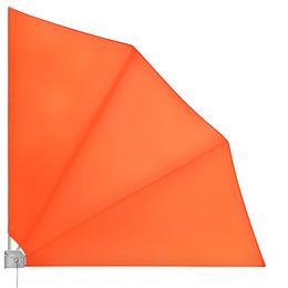 Detex Balkonf&auml;cher 2er-Set Orange 140x140cm klappbar