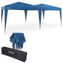 Deuba Faltpavillon Blau 3x6m UV-Schutz 50+