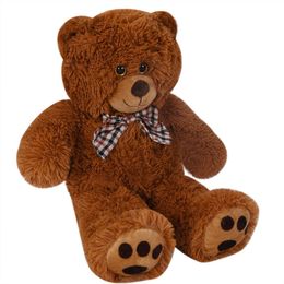 Monzana Pl&uuml;schtier Teddyb&auml;r L Braun 50cm