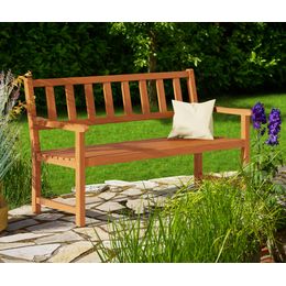 DeubaXXL DE Gartenbank Kensington Akazienholz 120x90x50-58cm 100088