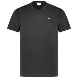 Gro&szlig;e Gr&ouml;&szlig;en Lacoste T-Shirt aus Pima-Baumwolle Farbe schwarz Gr&ouml;&szlig;e: 5XL