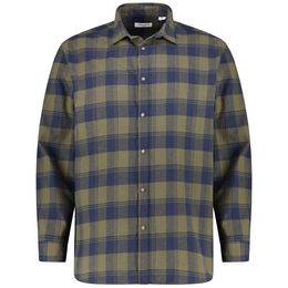 Jack & Jones Gro&szlig;e Gr&ouml;&szlig;en Jack&Jones Freizeithemd aus Baumwollmischung Farbe oliv Gr&ouml;&szlig;e: 3XL