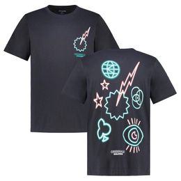 Jack & Jones Gro&szlig;e Gr&ouml;&szlig;en Jack&Jones T-Shirt mit Print auf Vorder- und R&uuml;ckseite Farbe schwarz Gr&ouml;&szlig;e: 3XL