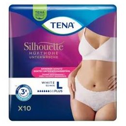 TENA Silhouette Plus White L Inkontinenz Pants 10 ST