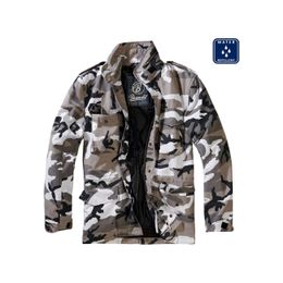 Brandit Herren Allwetterjacke "Brandit Herren M-65 Field Jacket"snowcamo, Gr. M, 80% Polyester, 20% Baumwolle, Jacken