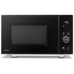 Medion Mikrowelle "MD 12041, 4in 1, Doppelgrill, Hei&szlig;luftfunktion, Sensor Touch", B:49,5cm H:30cm T:43cm, schwarz, Mikrowellen, 10 Leistungsstufen,