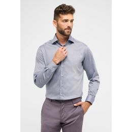 Eterna Herren Langarmhemd "MODERN FIT", blau, Gr. 46, 100% Baumwolle, Hemden, NON IRON (b&uuml;gelfrei)