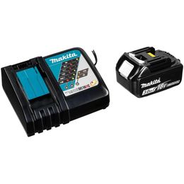 Makita Akku-Set "Power Source Kit", 18 Vschwarz, Akkumulatoren, 14,4-18 V, 3 Ah, inkl. Ladeger&auml;t