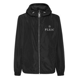 Philipp Plein Damen Blouson "Hexagon"02, schwarz, Gr. M, Obermaterial: 100% Polyester; Futter: 100% Polyester, Jacken