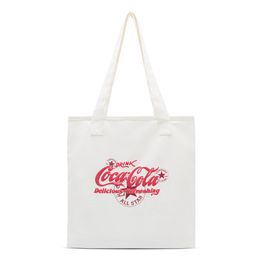 Converse Damen Shopper "CAU Converse X COCA COLA TOTE"egret, Obermaterial: 80% Baumwolle, 20% Polyester, Taschen, f&uuml;r Kinder