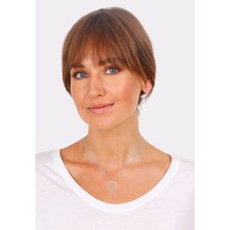 Elli Kette 'Kreis' Damen Gr&ouml;&szlig;e 45 silber
