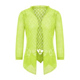 Ebeeza Knit Cardigan female Green size XS/S