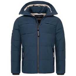 Alessandro Salvarini Winter Jacket male Blue size XXXL