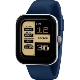 Sector Digital Watch male Blue size One Size
