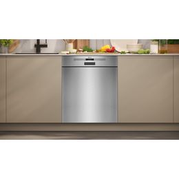 Neff Unterbaugeschirrsp&uuml;ler "S125ECS15E", B:60cm H:82cm T:57cm, silber, Geschirrsp&uuml;ler, mit Rack Matic