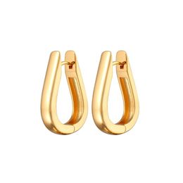 Elli Earrings 'Oval' female Gold size One Size
