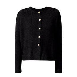 Touche Prive Knit Cardigan female Black size 36/38