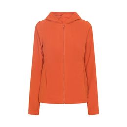Beach Budz Fleece Jacket female Orange size XXL