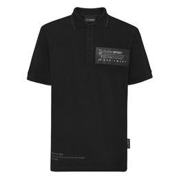 Plein Sport Poloshirt Herren Gr&ouml;&szlig;e XS schwarz / offwhite