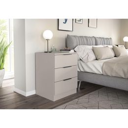 Nachtkommode Home Affaire, B:45cm H:60cm T:40cmkashmir, Holzwerkstoff, Sideboards, "Skarde 2 Nachttische, jeweils Breite: 45 cm", Skarde, 2er Set