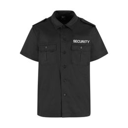 Brandit Damen Langarmhemd "Brandit Security US Shirt Short Sleeve"schwarz, Gr. XXL, 80% Baumwolle, 20% Polyester, Hemden