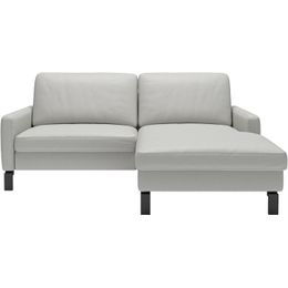 Ecksofa Home Affaire, B:194cm H:86cm T:164cmgrau, 100% Polyester, Wohnzimmer, Sofas, "Lecce, L-Form, Federkernpolsterung, Breite 194 cm", inkl.