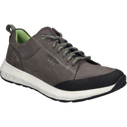 Josef Seibel Herren Sneaker "Cameron 02, asphalt-kombi", Gr. 40, grau, Obermaterial: 100% Rindsleder Leather cow., Schuhe