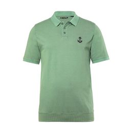 Men Plus Poloshirt Herren Gr&ouml;&szlig;e 4XL pastellgr&uuml;n