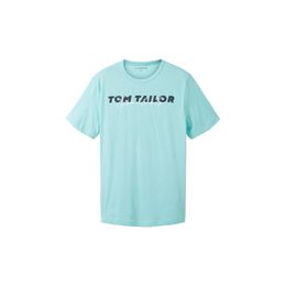 Tom Tailor T-Shirt Herren Gr&ouml;&szlig;e S t&uuml;rkis / nachtblau / wei&szlig;